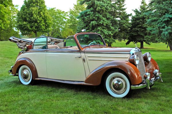 Mercedes 170 S, the first Mercedes S-Class from the late 1940s